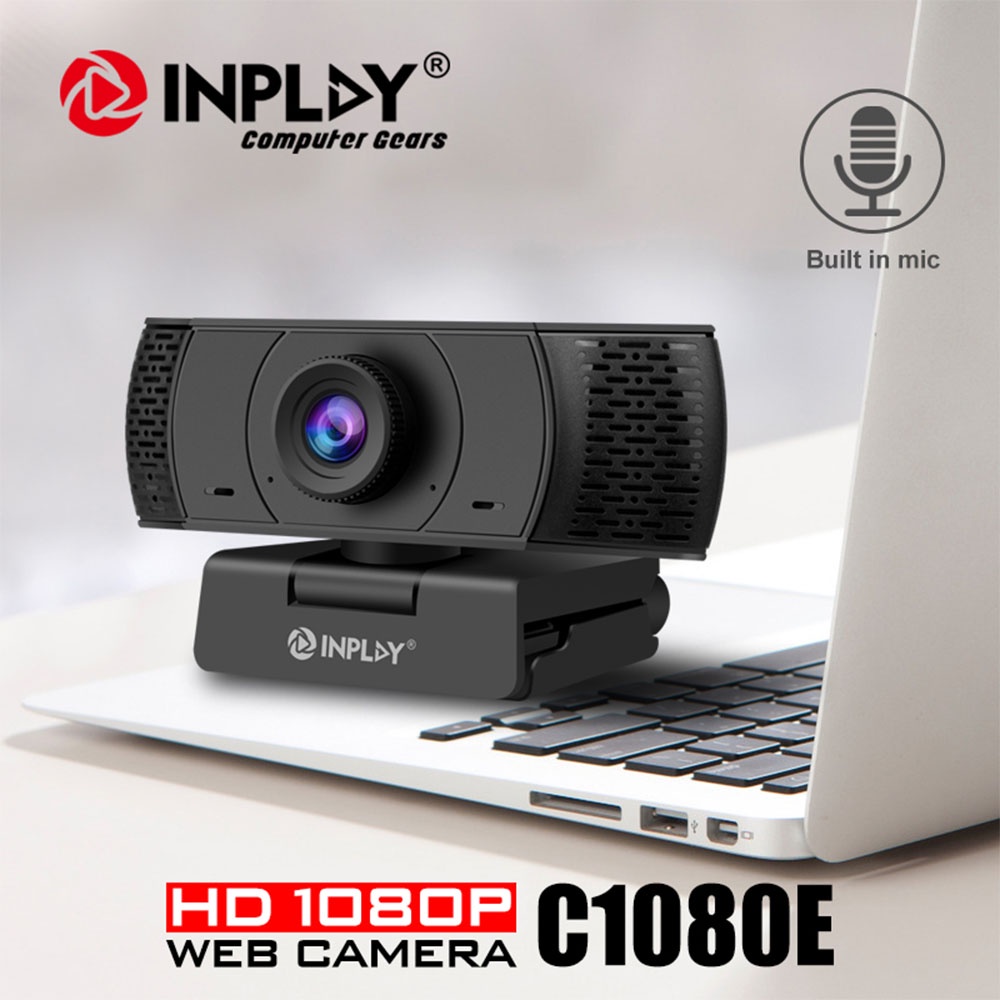 Inplay C1080E | FHD 1080 Built-in Microphone Webcam | Inplay by EJD ...