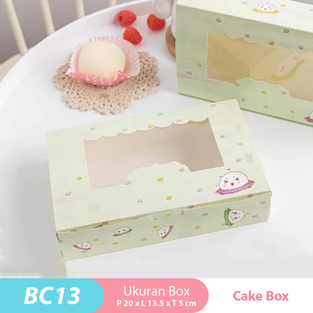 Cookie Cake Box/Bun Box/Nastar Cake Box Packaging BC13 (10pcs) | Shopee ...
