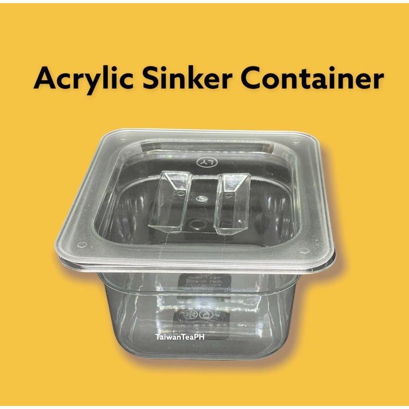 Sinker Container Pearl Canister Pearl Container Milktea Sinkers ...