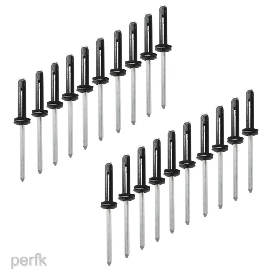 20 Pieces Tri-Grip Tri-Fold Rivet Aluminum Pop Rivets for Kayak Canoe ...