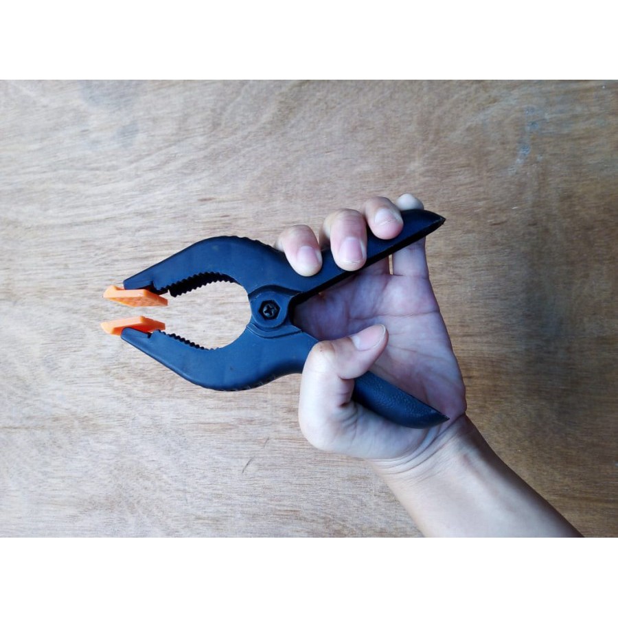 KAYU Ahc Spring Clamp Multipurpose 6 inc Wood Clamp Plastic Clamp ...