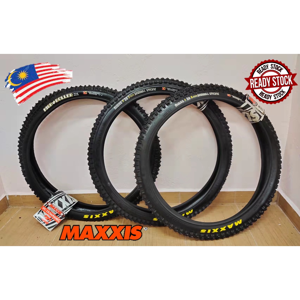 MAXXIS DOWNHILL TYRE 26" MINION DHR, MINION DHF, HIGH ROLLER, HIGH ROLLER II | Shopee Philippines