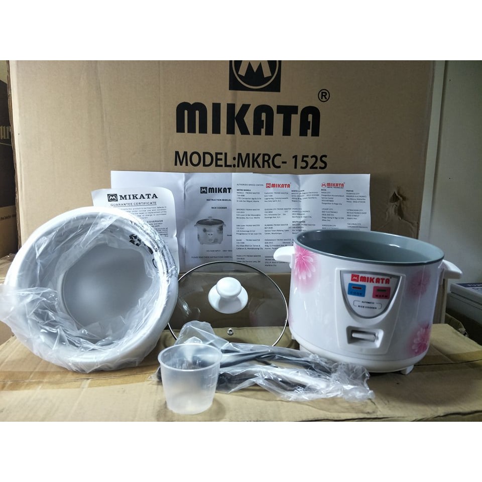 MIKATA RICE COOKER MKRC-150G | Shopee Philippines