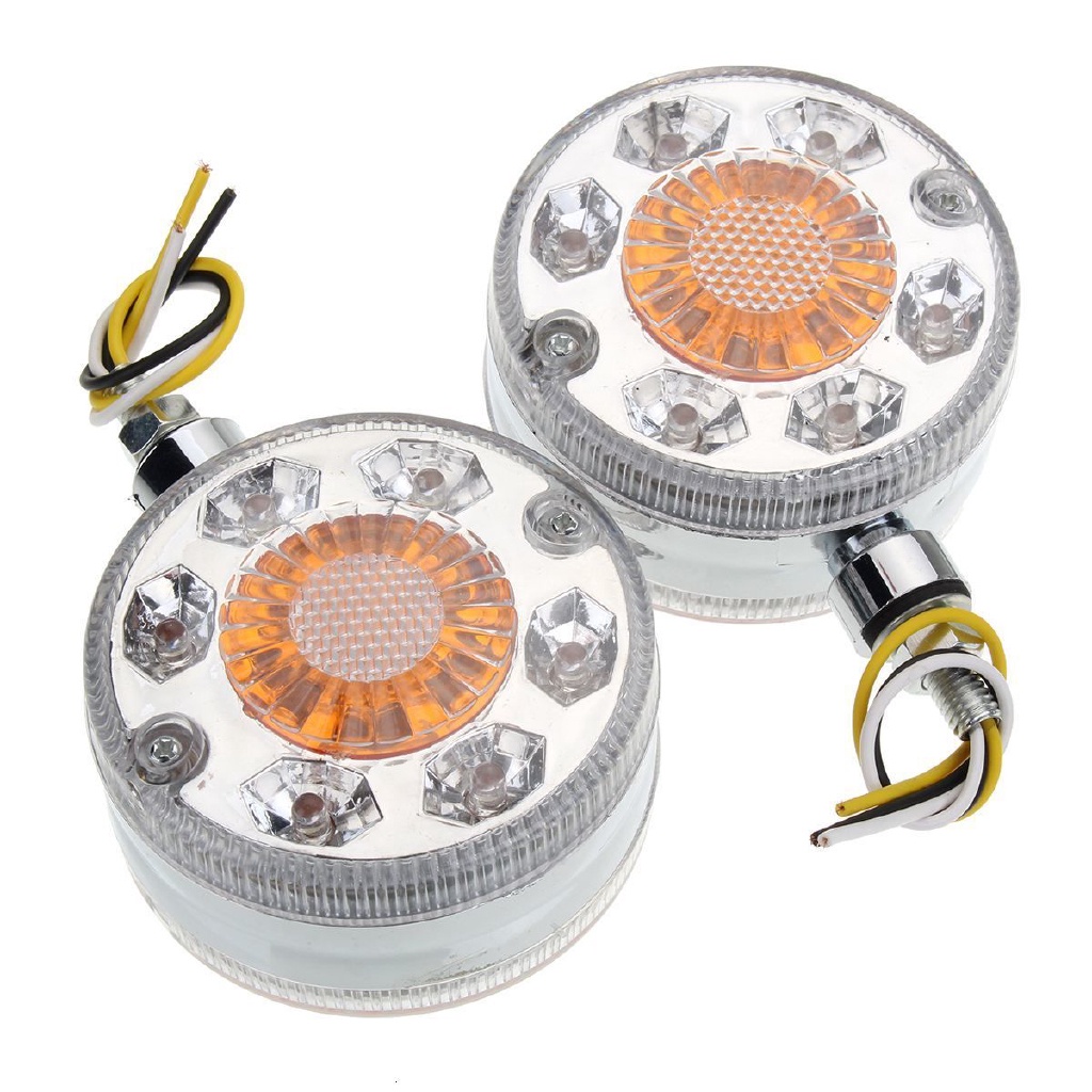 1x/2x Red White Amber Car Side Maker Roof Light 24V 24 LED Universal ...