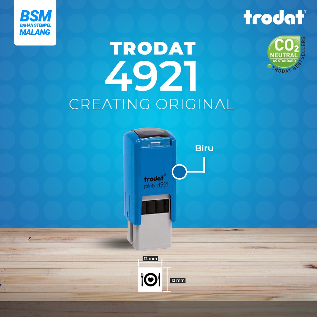 Trodat Stamp 4921 | Size 10 X 10 mm | Shopee Philippines