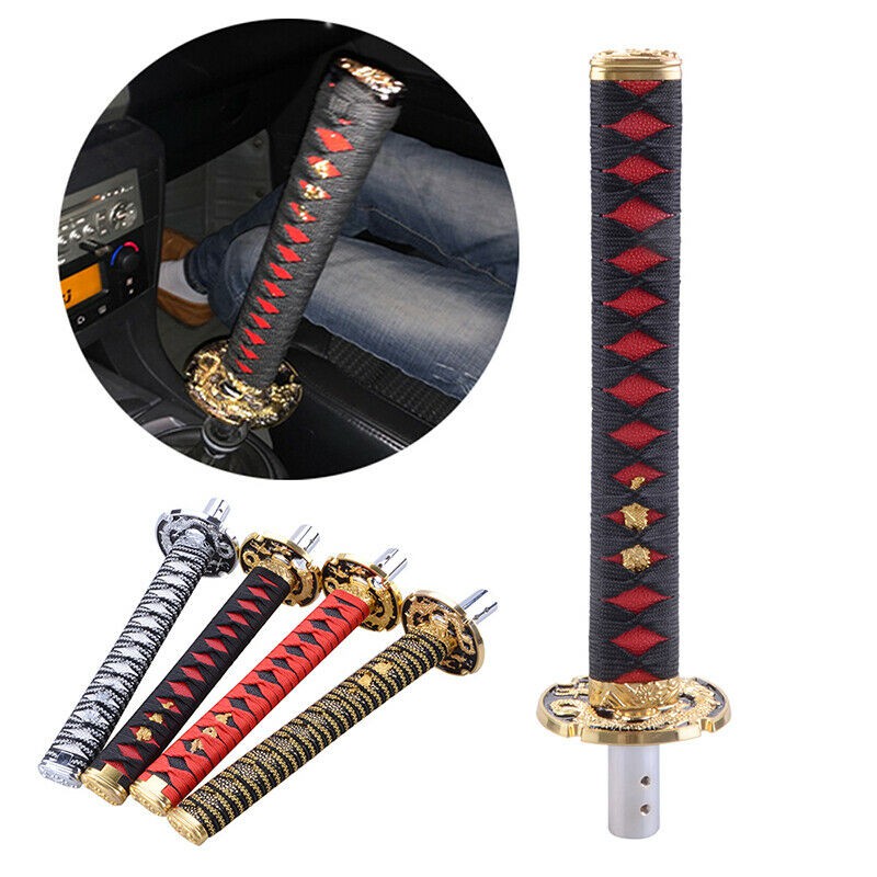 26cm JDM Samurai Sword Shift Knob Shifter Katana Metal Weighted with ...