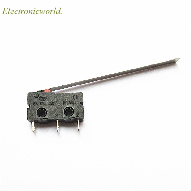 10 PCS Micro Switch 2/3Pin NO/NC Mini Limit Switch 5A 250VAC KW11-3Z ...