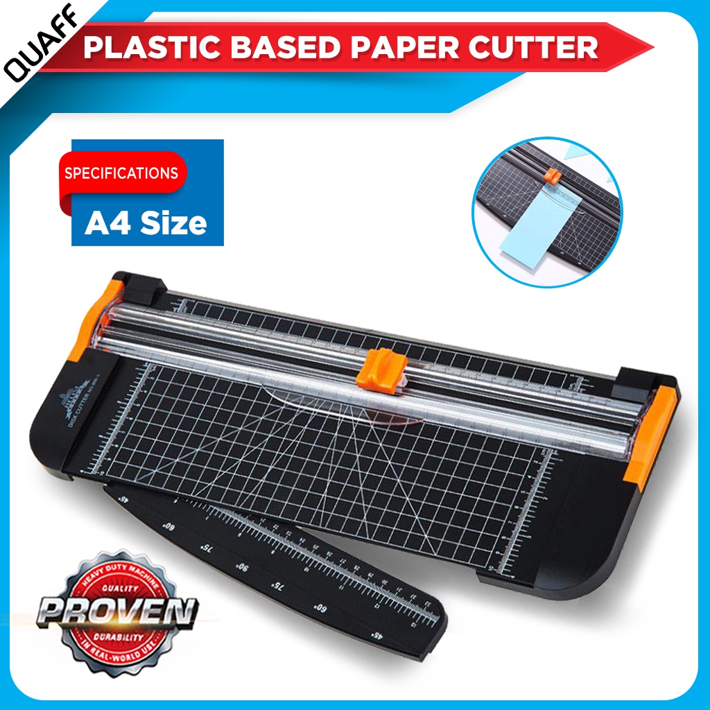 QUAFF Paper Cutter A4 Plastic Based /Paper Cutter Replacement blade ...