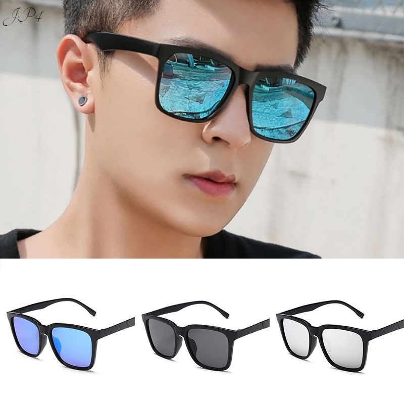 Men Fashion Sunglasses UV400Korean Spectacles Sunglasses Men's Mirror ...