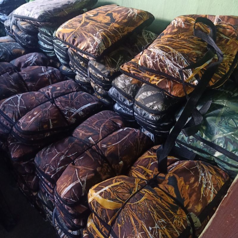 (Makapal) 8 FEET Military Hammock Duyan with Mosquito Net Army Duyan 8 ...