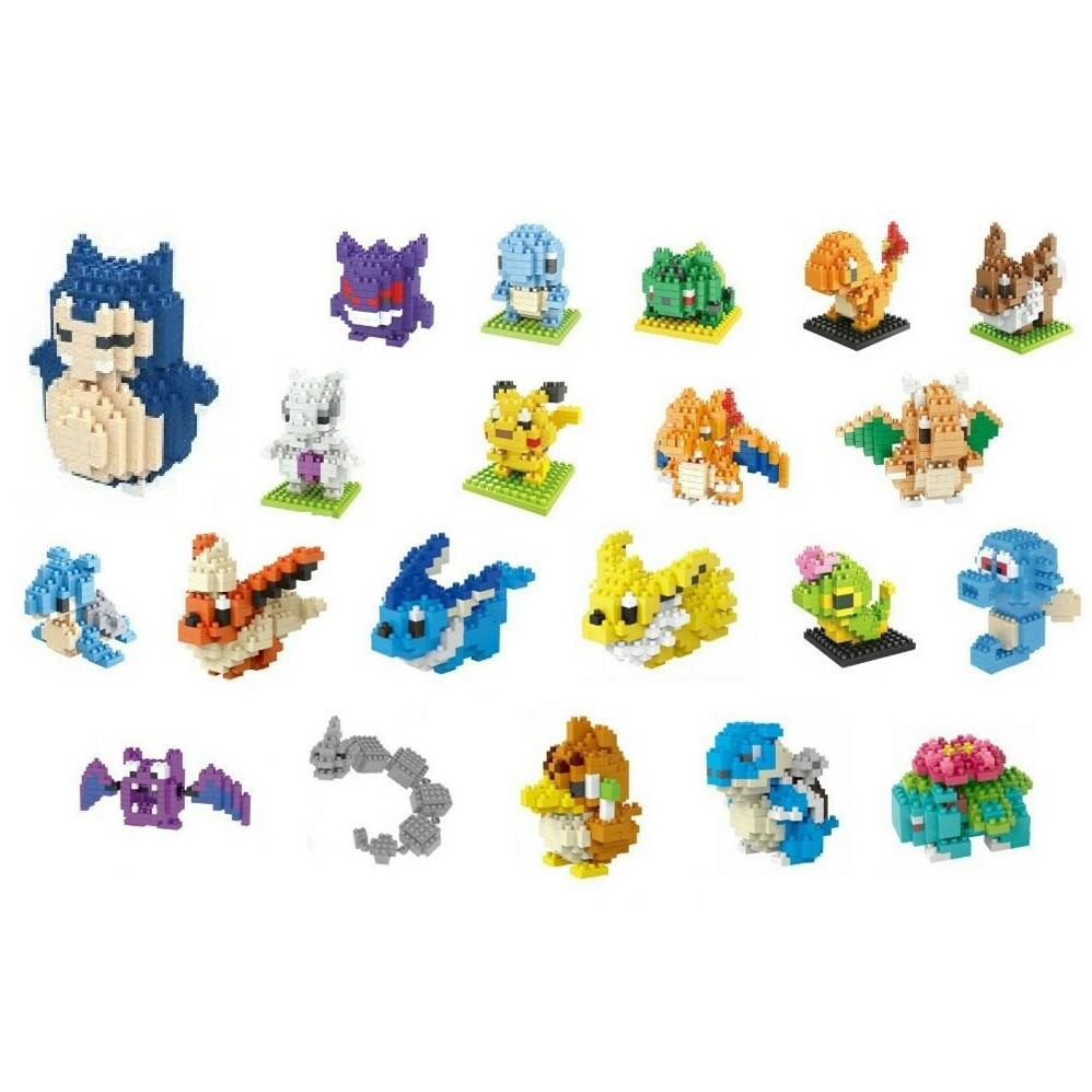 Mini Lego / Diamond Block (Pokemon Part II) | Shopee Philippines
