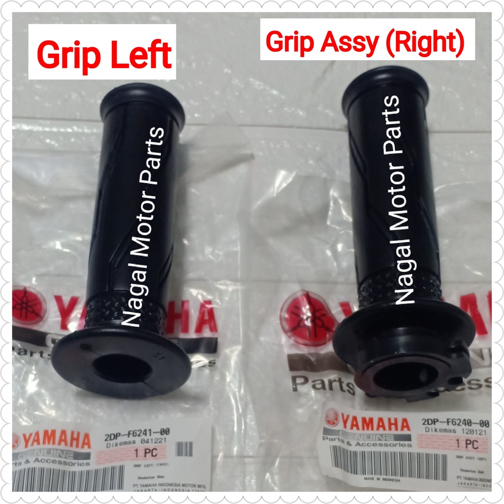 GRIP ASSY (RIGHT) AND GRIP LEFT FOR NMAX V1 AND V2 YAMAHA GENUINE PARTS ...
