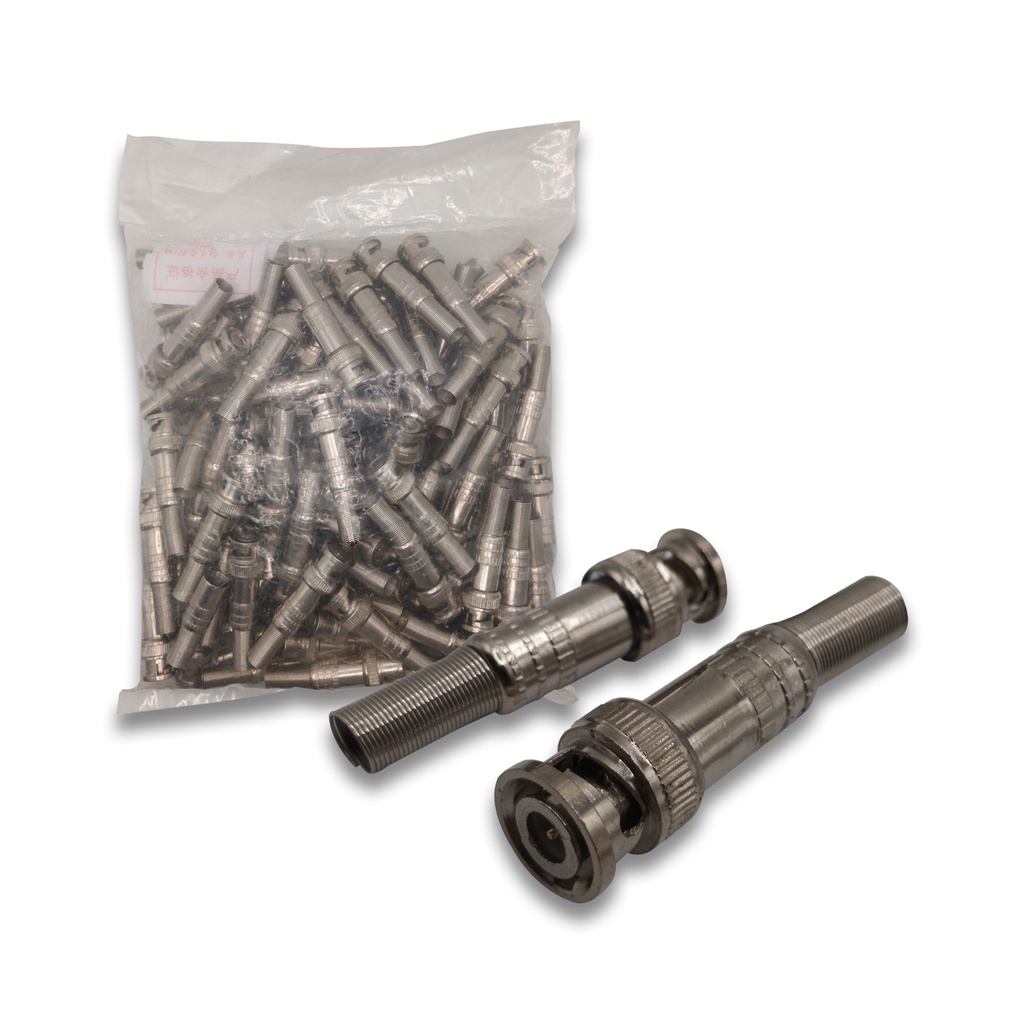 BNC Plug Connector Screw Spring type / Sold per piece (High quality ...
