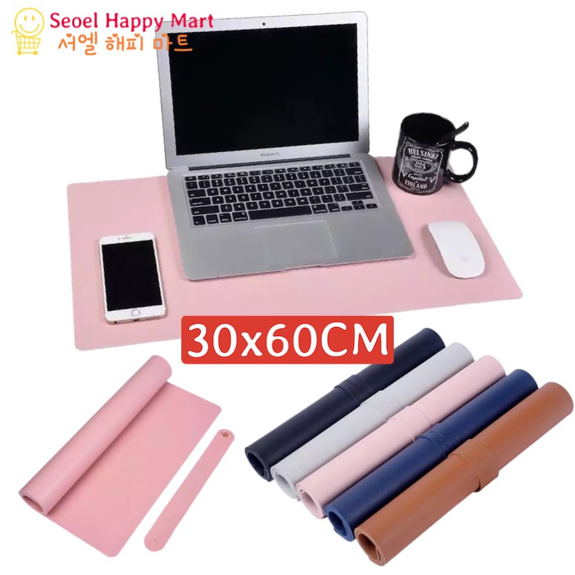 LE! 60x30cm PC Laptop Mat Desk Pad Waterproof leather Large Gaming ...