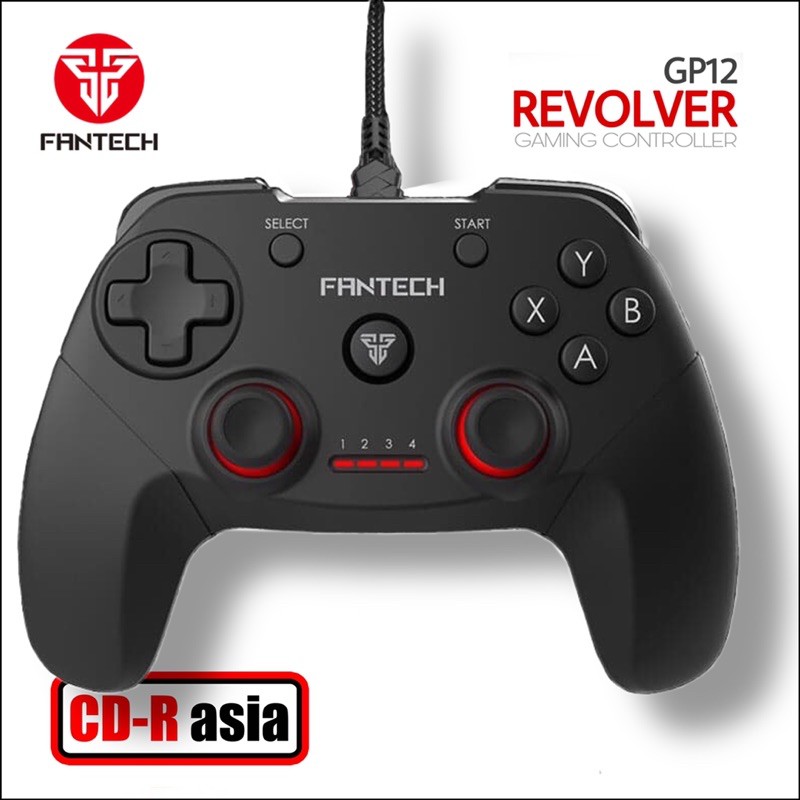 FANTECH GP12 REVOLVER Wired Gaming Controller Gamepad Joystick for PC ...