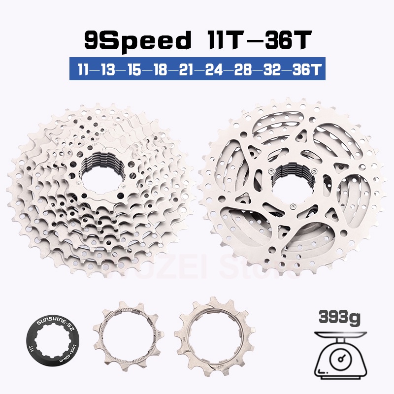SUNSHINE 8 9 10 11 12 Speed Cogs MTB Mountain Bike Road Bike Cassette ...