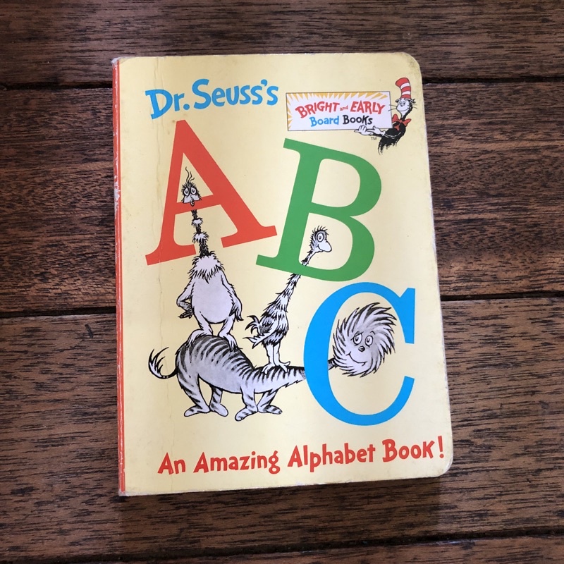 Dr. Seuss ABC Alphabet board book | Shopee Philippines
