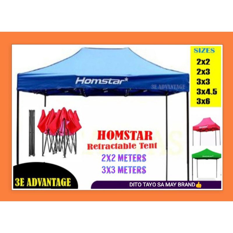 HOMSTAR TENT(COMPLETE SET)2x2, 2x3,3x3,3x4.5 or Buy the Top cover Only ...