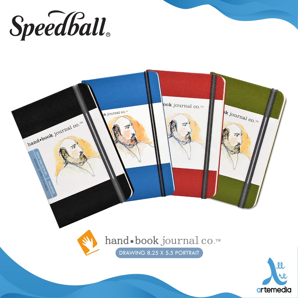 Speedball Hand Book Journal 8.25'x5.5' Portrait Drawing | Shopee ...