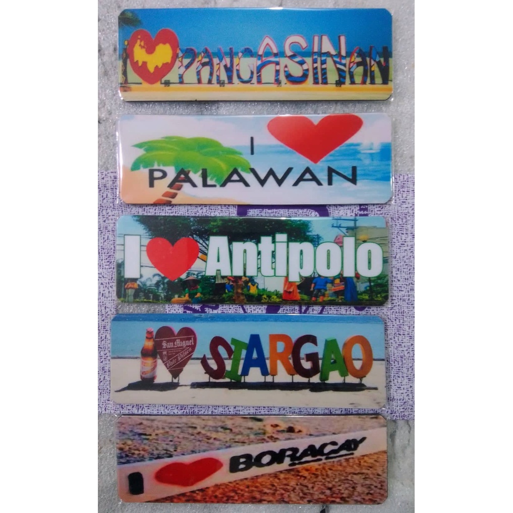 Part 1 - I love Ref Magnet - Different Places in the Philippines (Size ...