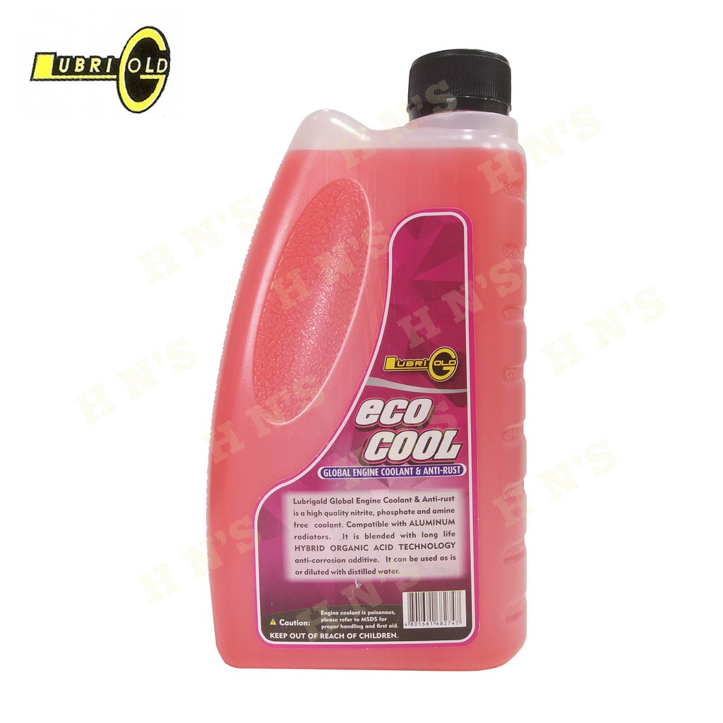 LUBRIGOLD ECO COOL GLOBAL ENGINE COOLANT & ANTI-RUST (PINK) | Shopee ...