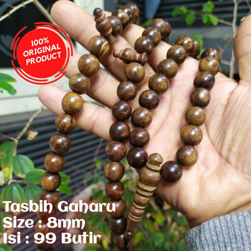 KAYU Tasbih Gaharu Fragrance / Tasbih Wood Gaharu Original Kalimantan ...