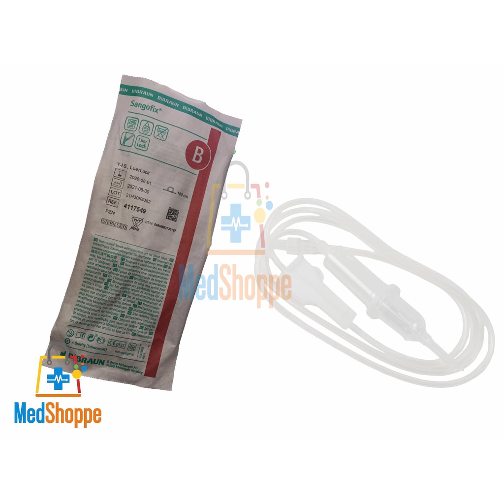 B.BRAUN Sangofix LuerLock/BT SET | Shopee Philippines