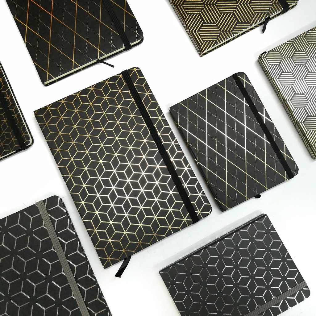 [A5-608] GATSBY BLACK GOLD HARDBOUND NOTEBOOK | Shopee Philippines
