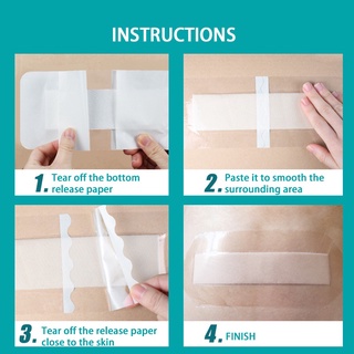 5pcs Medical Sterile Wound Dressing Patch/Caesarean Waterproof Section ...