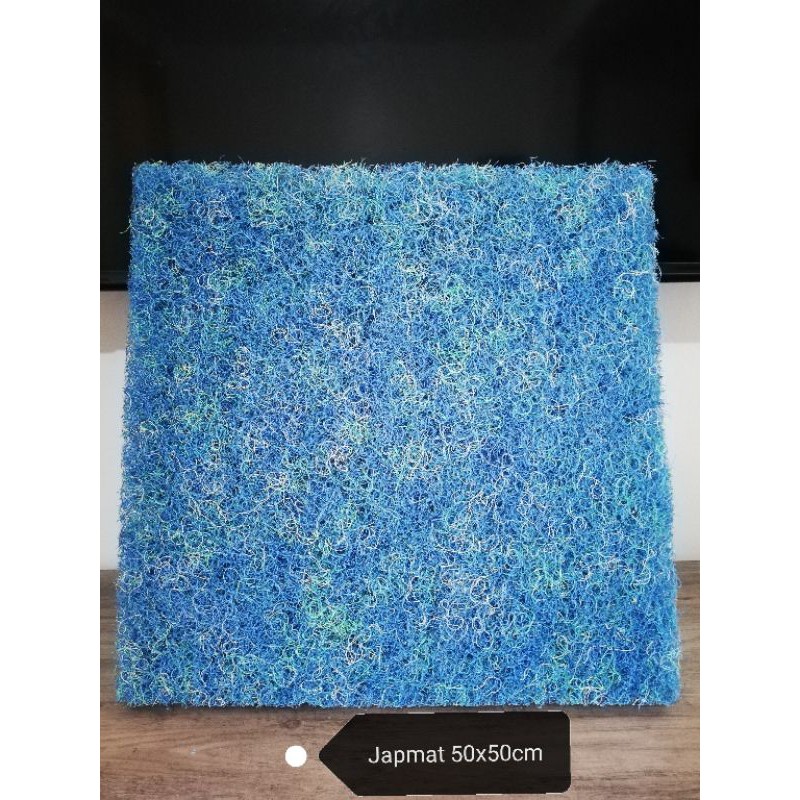 (50x50x4cm & 50x25x4cm) Koi Pond Filter Japmat Japanese Mat & Blue ...