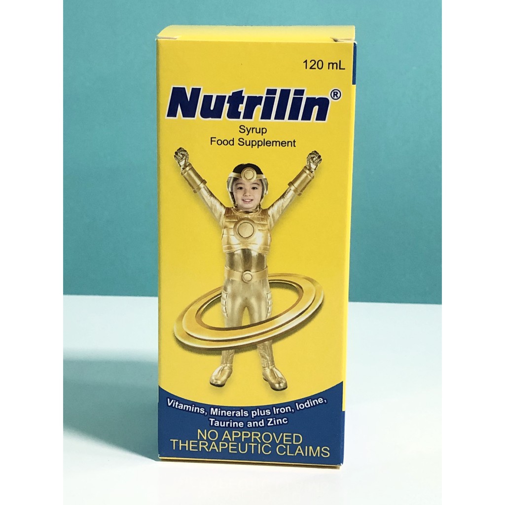 Nutrilin Syrup Food Supplement 120ml Ages 2-12 | Shopee Philippines