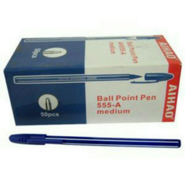 AIHAO ballpoint pen (box of 50 pieces) | Shopee Philippines
