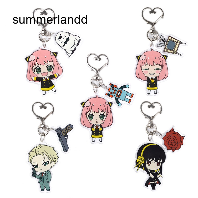 SL Spy X Family Anime Figurine Acrylic Keychain Jewelry | Shopee ...
