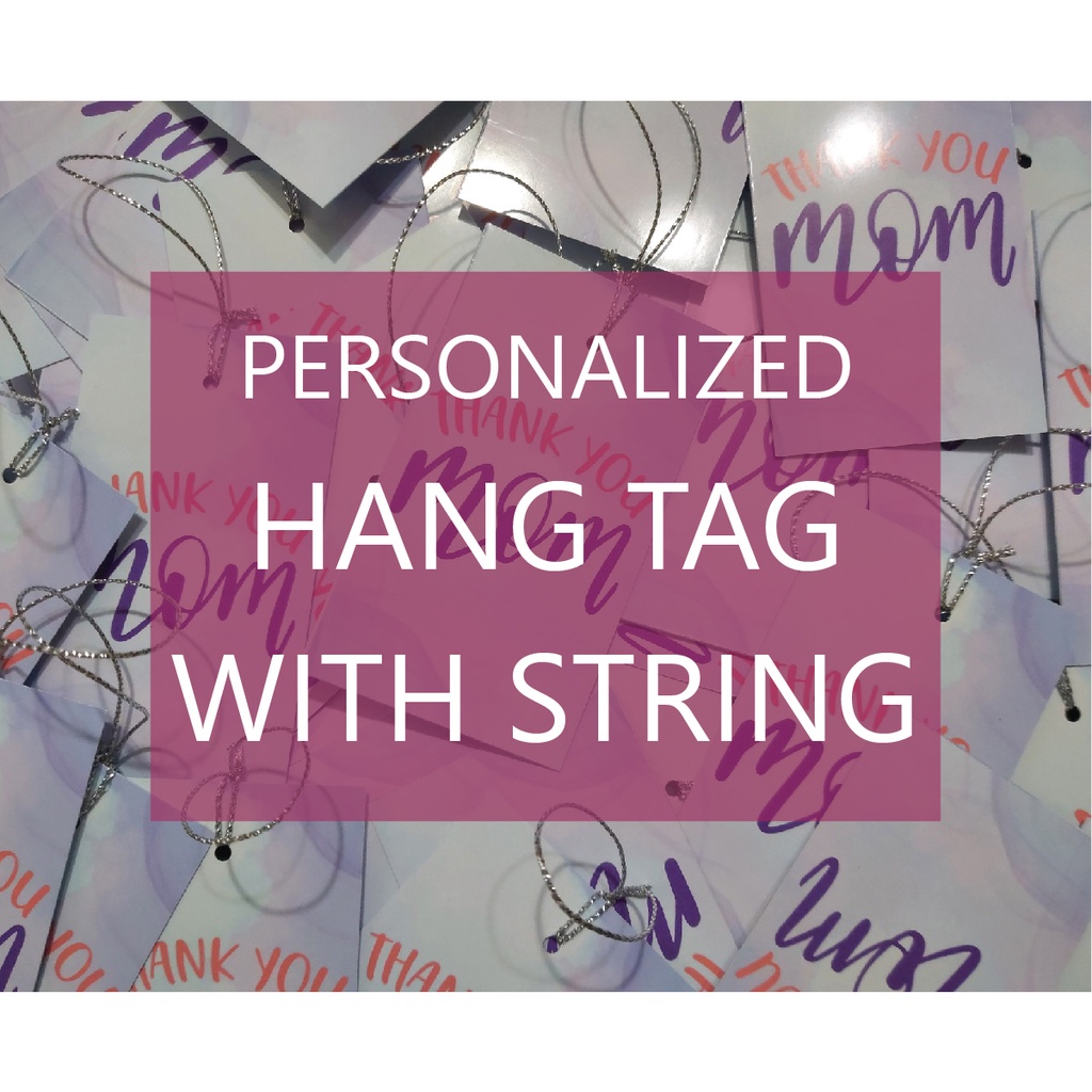 Hang Tags Personalized With String | Hang Tags For Souvenirs/Giveaways ...
