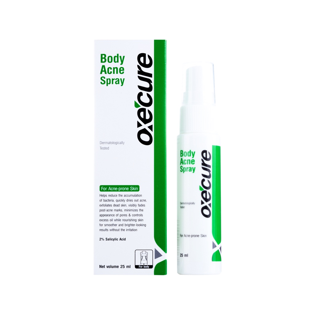 Oxecure Body Acne Spray 25ml | Shopee Philippines