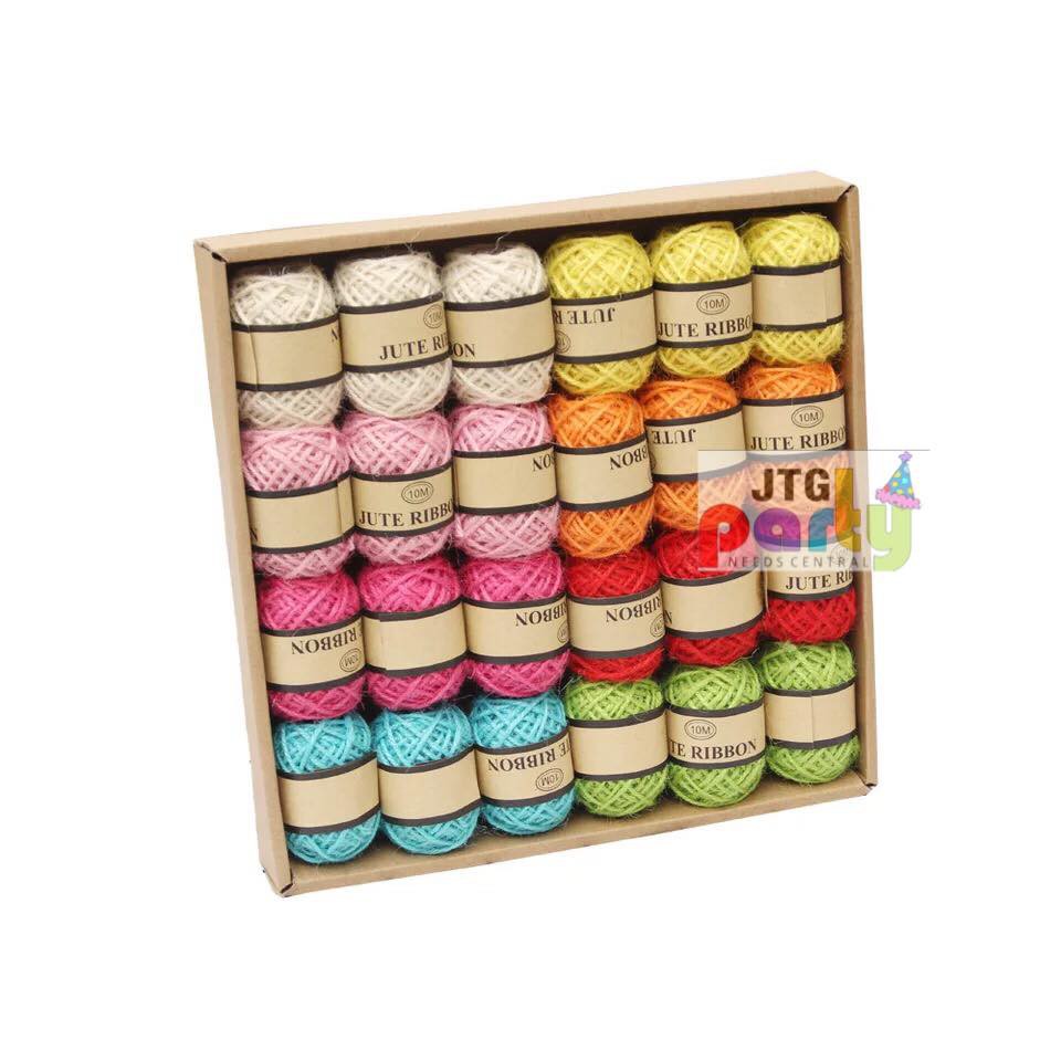 10 meters colored jute string jute twine | Shopee Philippines