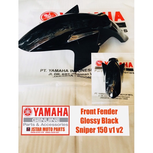 SNIPER 150 V1 FRONT FENDER TAPALUDO YAMAHA GENUINE | Shopee Philippines