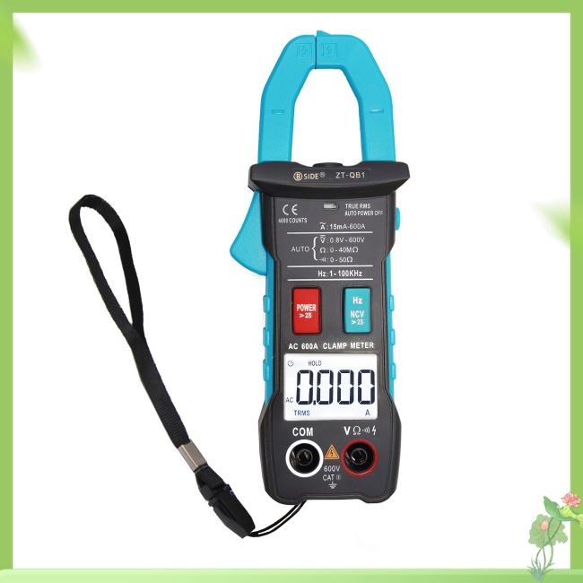 MY Smart Clamp Meter BSIDE ZT-QB1 600A Current TRMS Auto-Rang DC AC ...