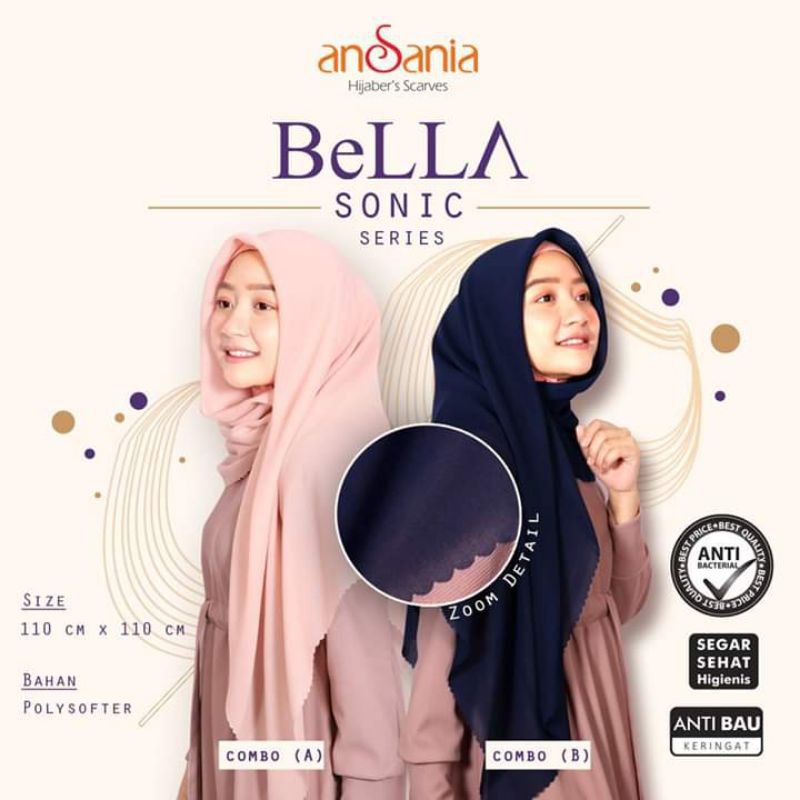 Bella SONIC Laser Cut ORIGINAL COMBO A | Shopee Philippines