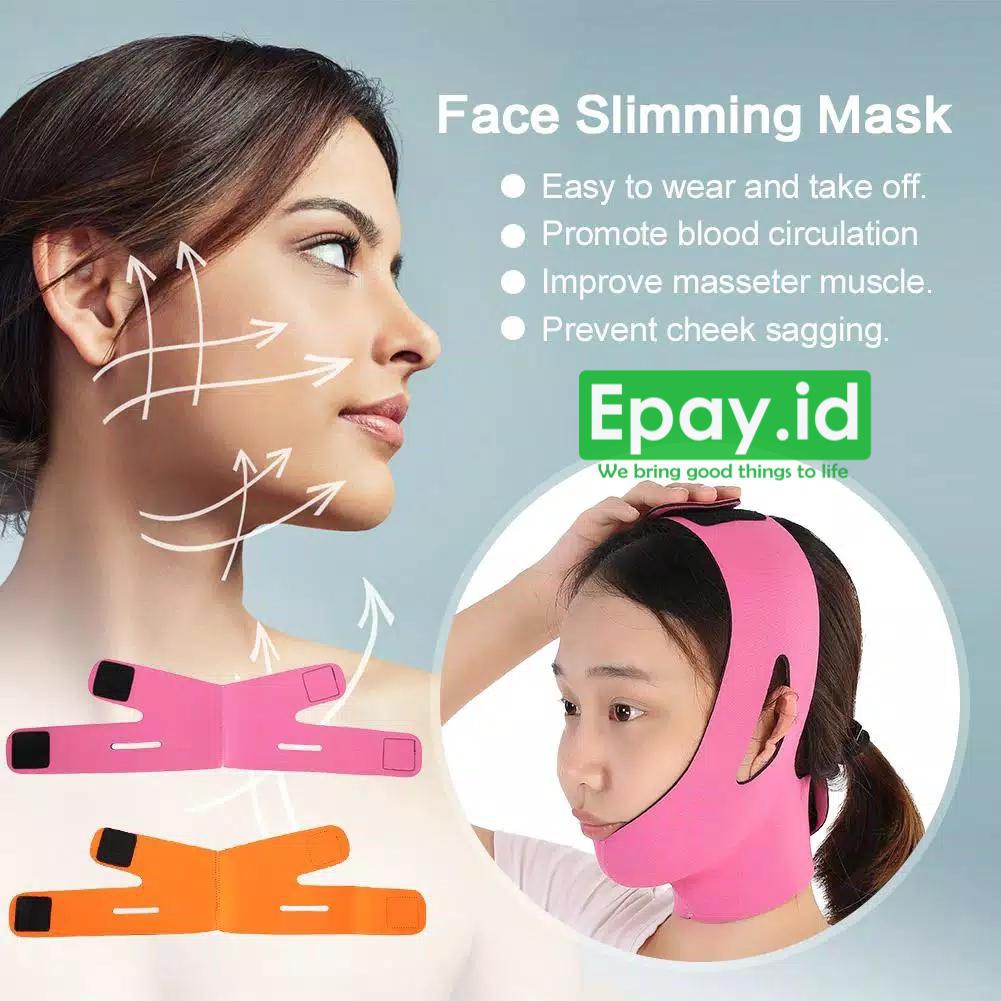Face Slimming Mask Double Chin V Shape Facial Facial Firming Belt Face ...
