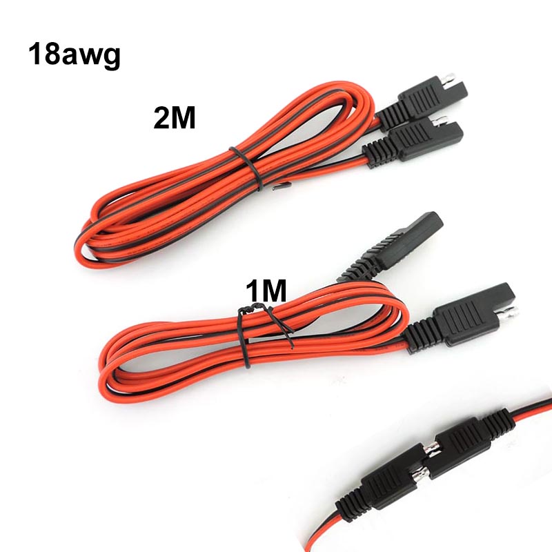 18awg 10A SAE to SAE Power Automotive Extension Cable Connector wire ...