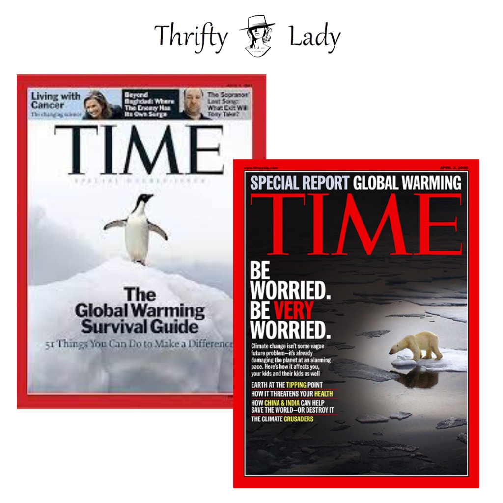 TAKE ALL: Preloved Time Magazines (The Global Warming Survival Guide ...