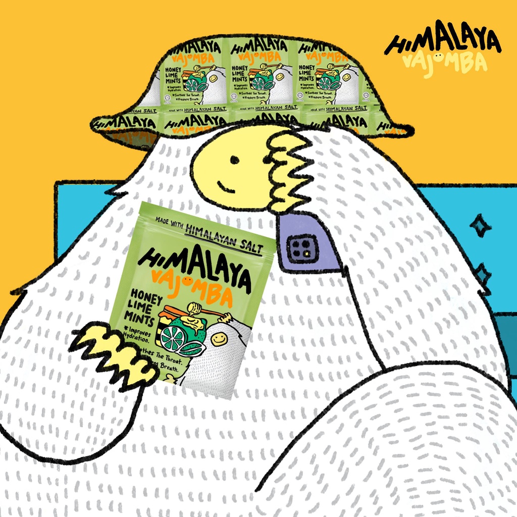 HIMALAYA VAJOMBA HONEY LIME MINT 15G( 12 PACKET PER BOX) | Shopee ...