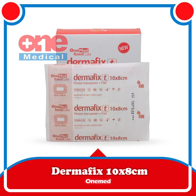 Dermafix T 10cm x 8cm | OneMed Waterproof Transparent Plaster Unit ...