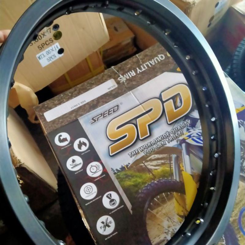 SPD RIM 2.50x17 2.15x17 HIGH QUALITY 36holes | Shopee Philippines