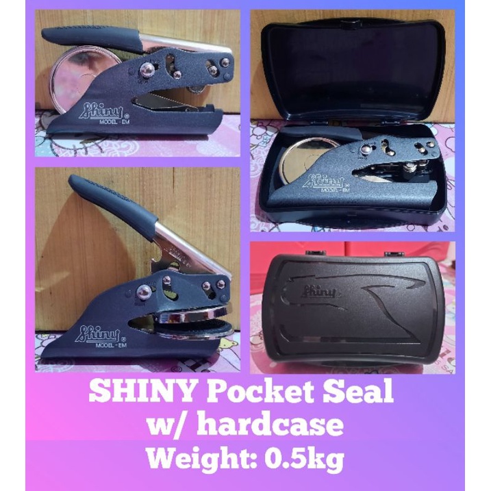 Pocket seal SHINY Manual Engraved | Shopee Philippines
