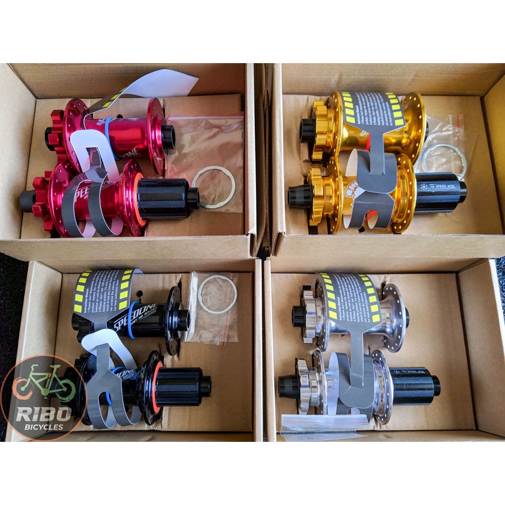 Speedone Soldier Boost Mountain Bike Hubs 6 Pawls 32 Holes TA Cassette ...