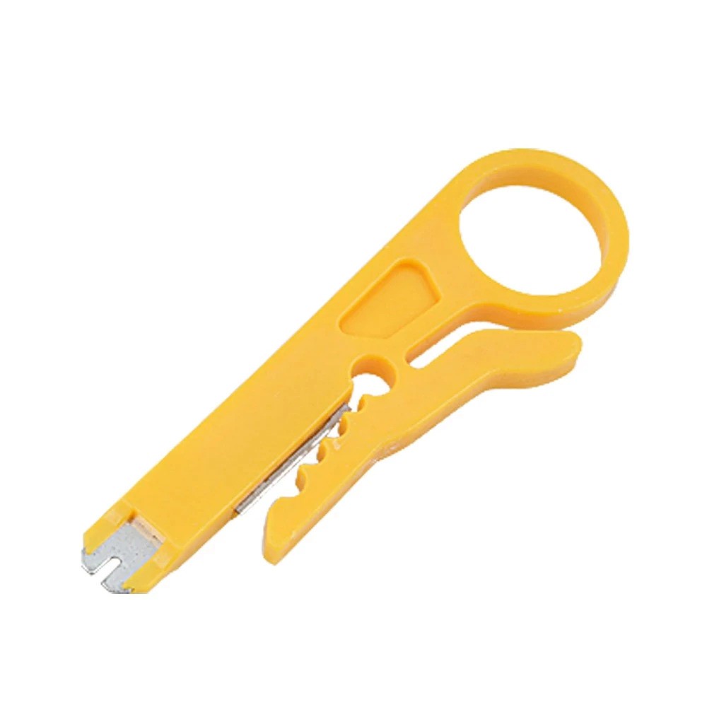 Strippers Network Cable Plier Yellow UTP STP Cable Cutter Telephone ...