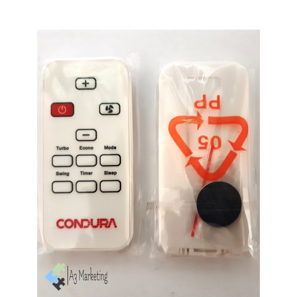 Condura Small Remote Control for Condura 6x plus Window Airconditioner ...