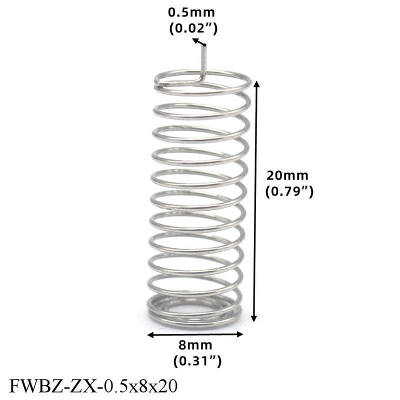 20PCS Switch Carbon Steel Electronic The Key Sensor Conical Board Flat ...